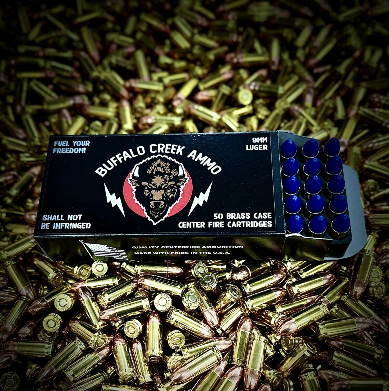 BCA 9mm 147 Grain Blue Bullets | Reloading Polymer Coated Projectiles