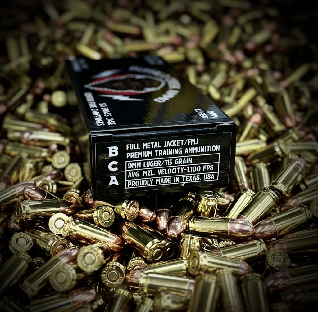 115gr FMJ 50 Round Boxes - Buffalo Creek Ammunition